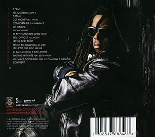 Monatts Music Video Blog: LIL WAYNE THA CARTER III CD COVER
